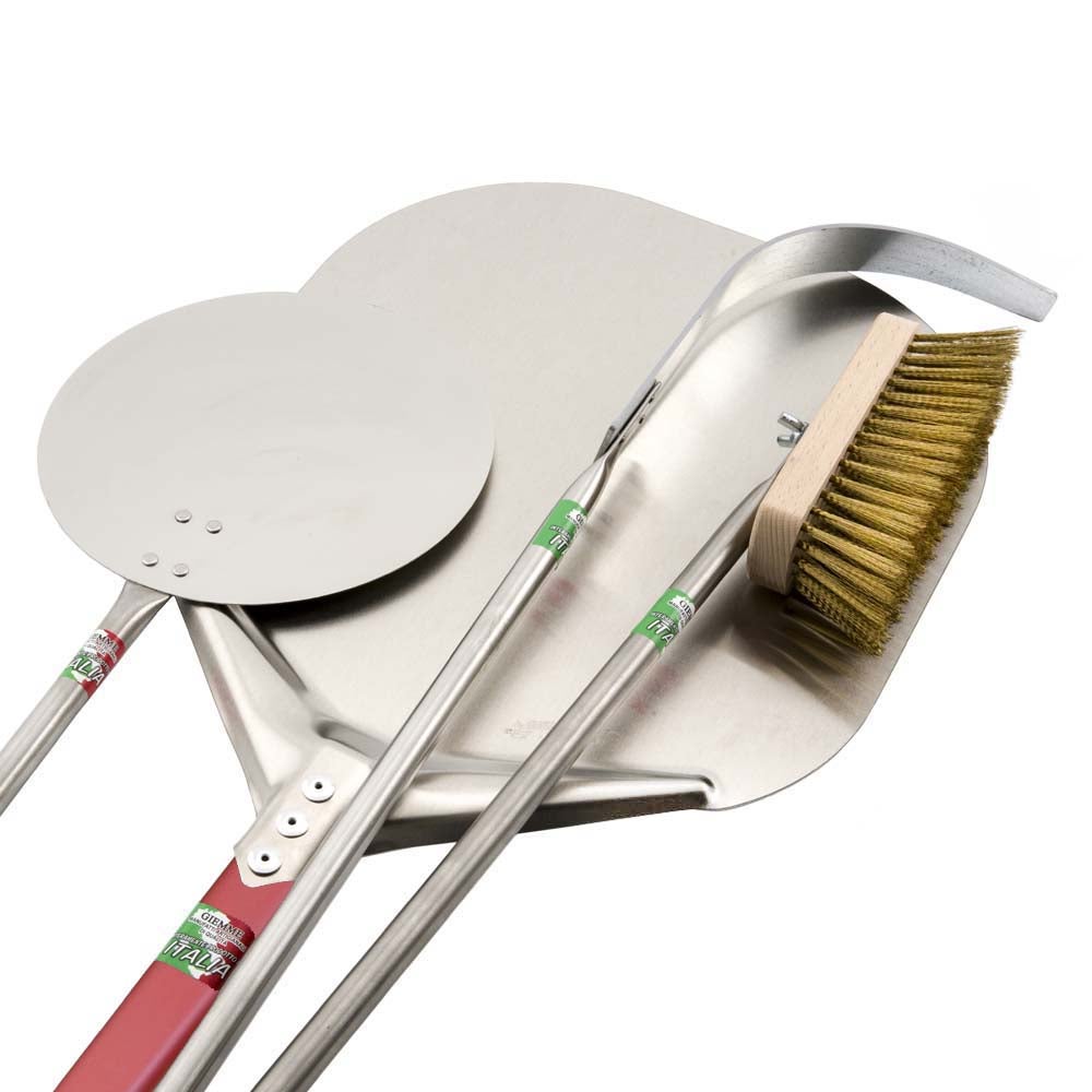 Set Professionale di Pale per Pizza – In Alluminio e Acciaio Inox – Per ...