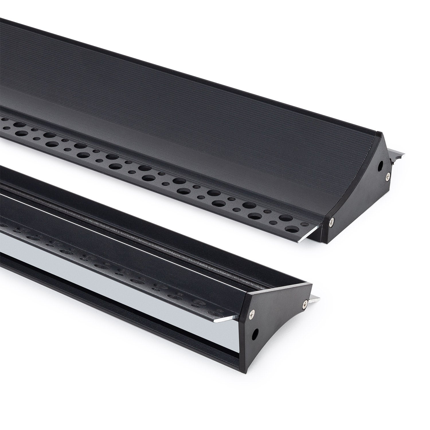 Profilé Aluminium Encastré pour Plâtre/Placo avec Capot Continu pour ...