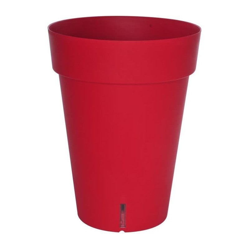 Bac a fleurs RIVIERA LOFT HAUT 53 - Rouge | Leroy Merlin