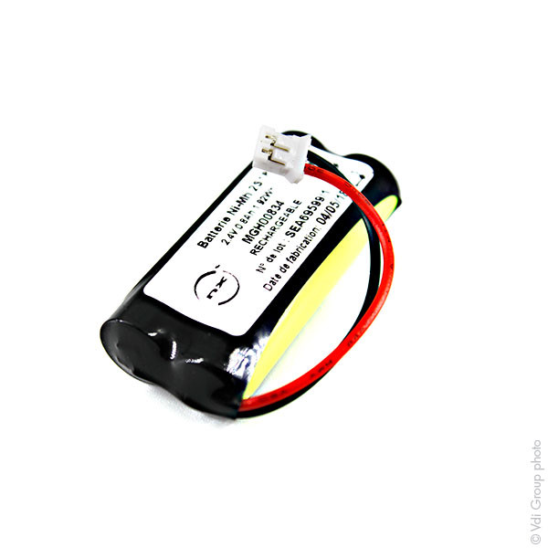 OEM - Batterie NiMH 2x AAA 2S1P ST1 2.4V 800mAh JST | Leroy Merlin