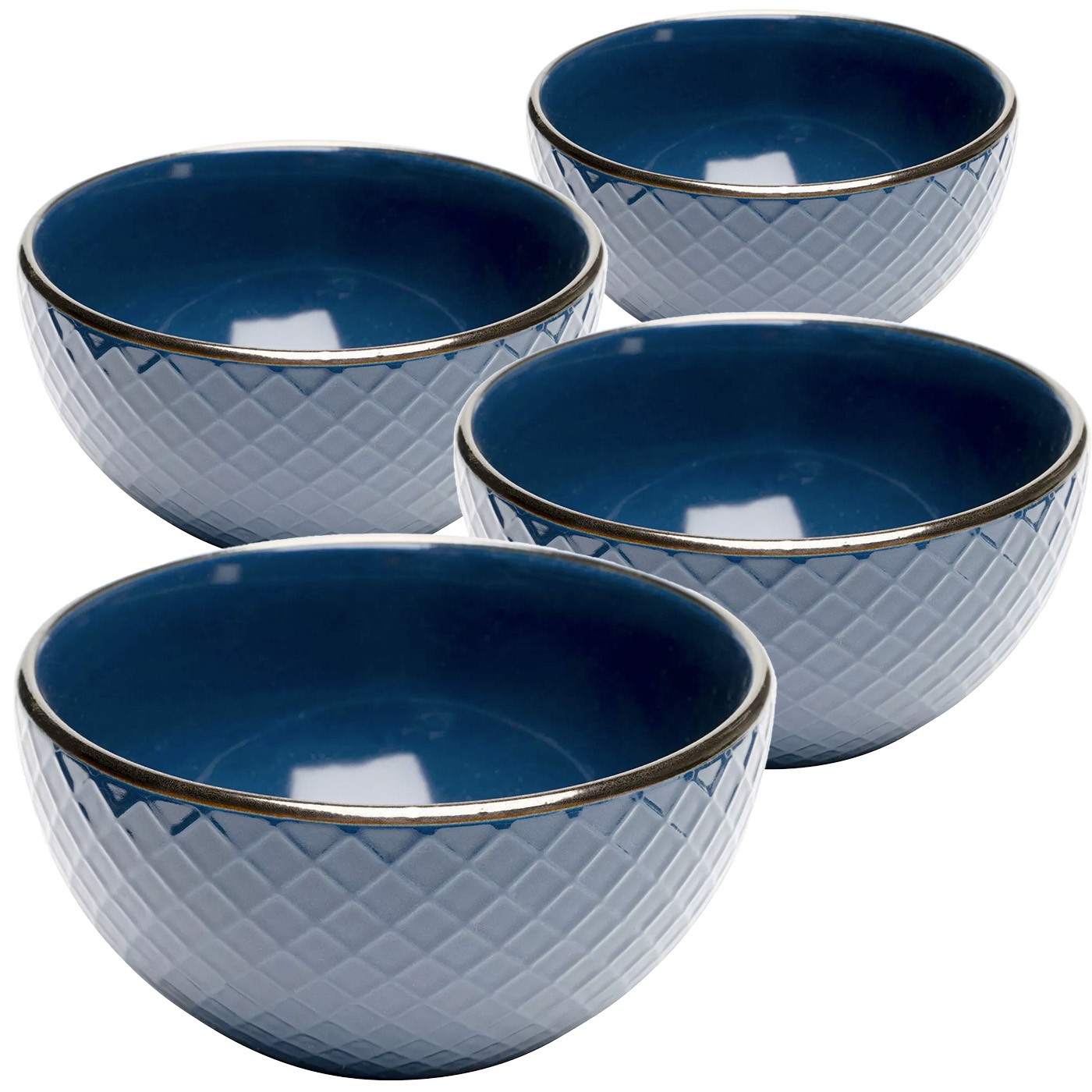 Bols Muse bleus set de 4 Kare Design | Leroy Merlin