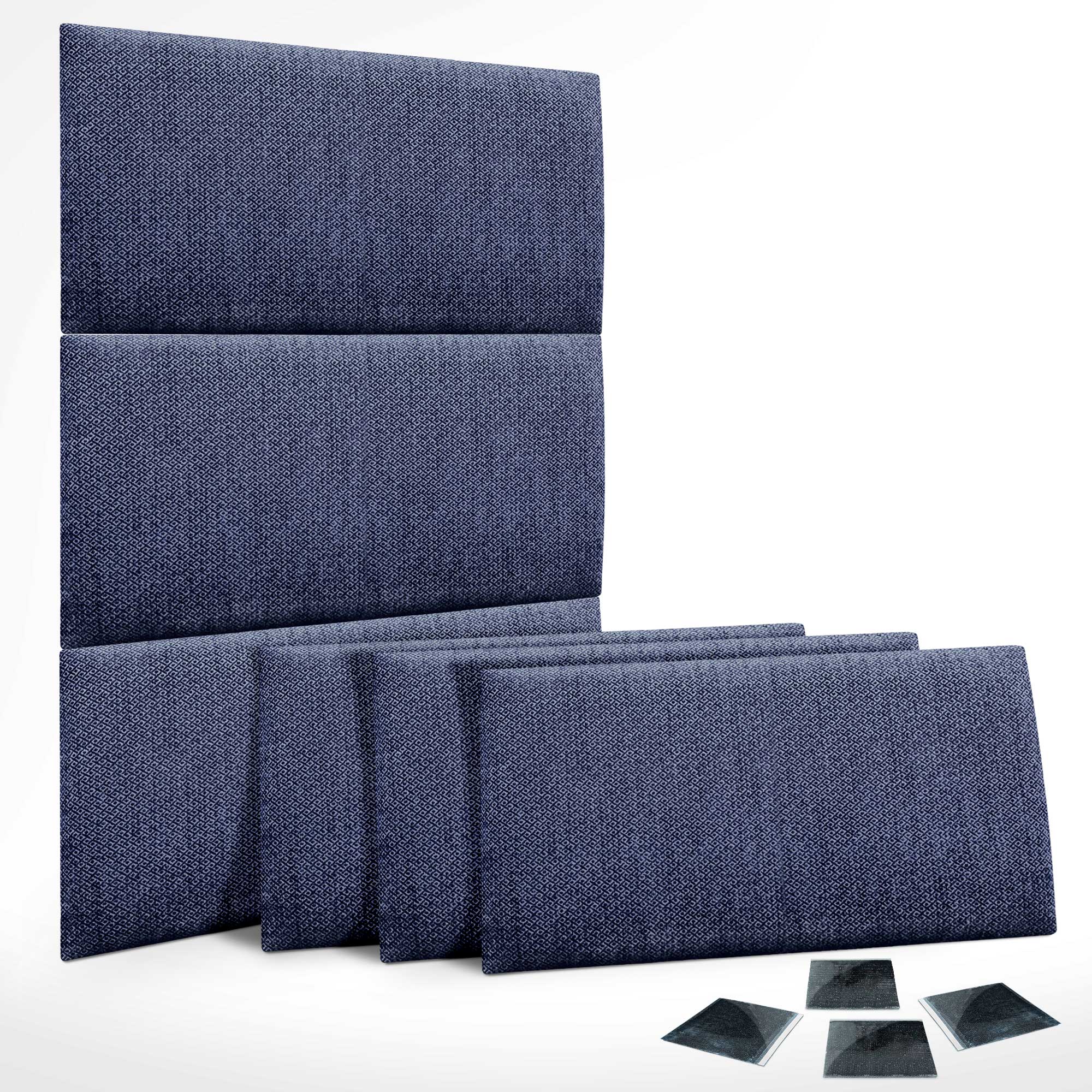 DHOME Juego de 6 Paneles Tapizados Serie Luxury Autoadhesivos para ...