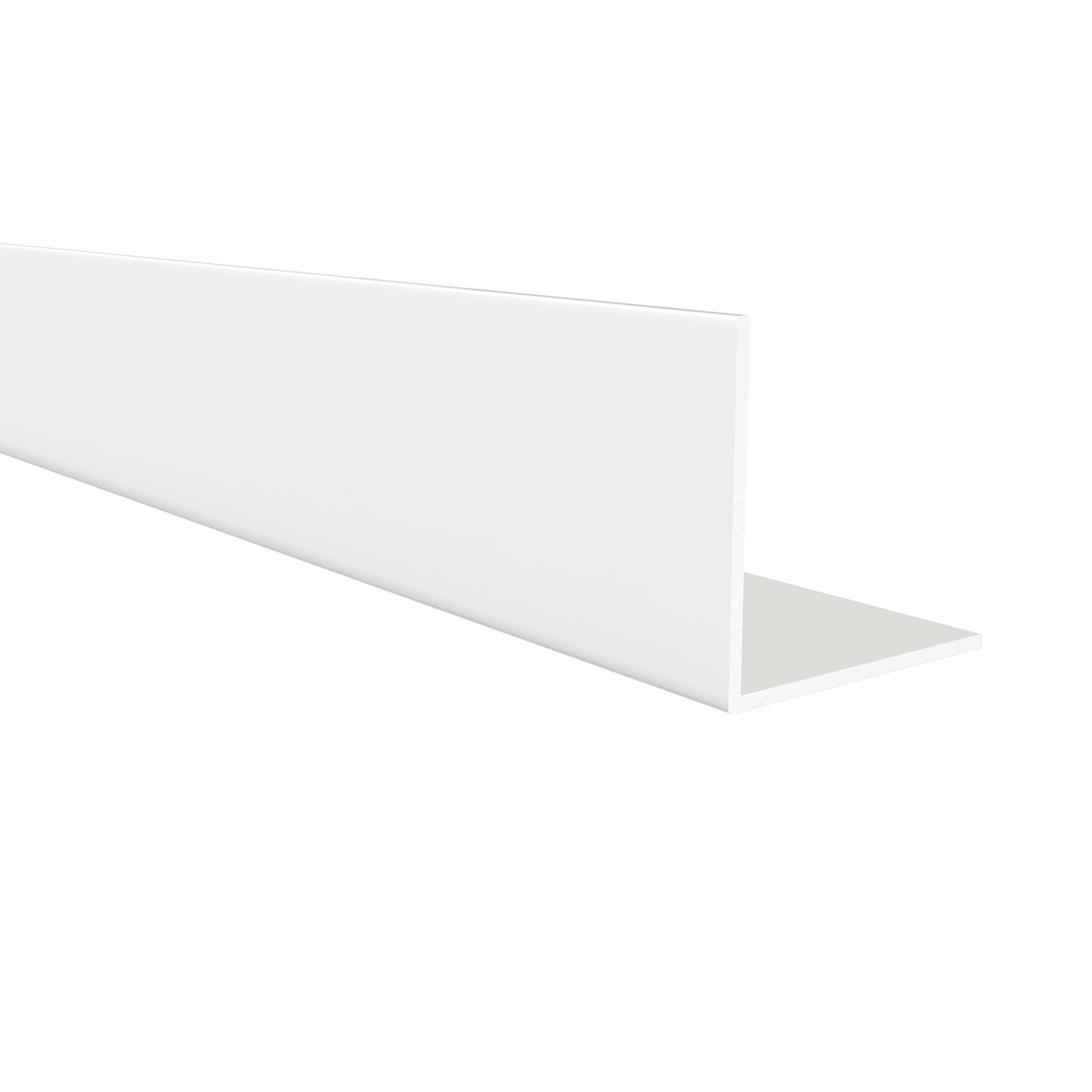 Perfil Angular | Fabricado en Aluminio | Acabado en Blanco | Medidas 30 ...