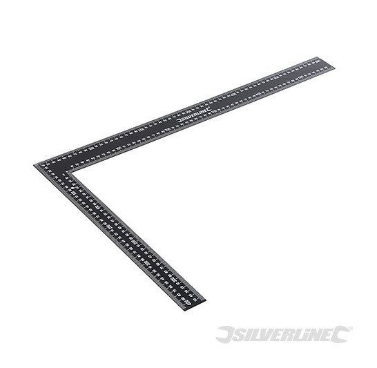 Équerre de charpentier en acier 600 x 400 mm Silverline | Leroy Merlin