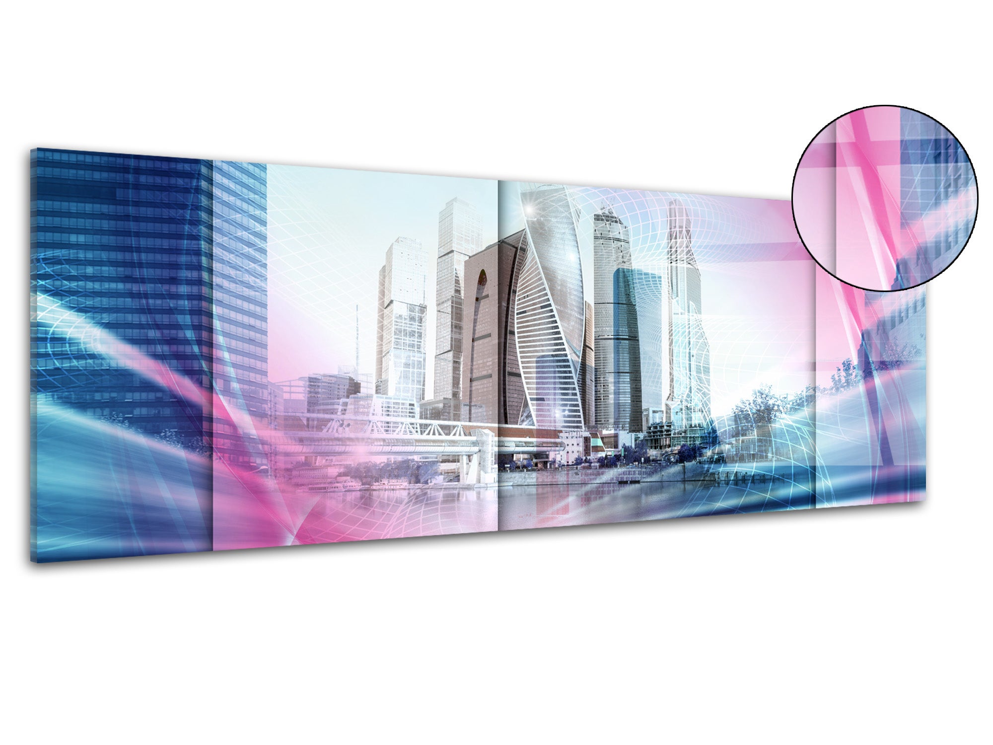 Tableau plexiglas design Grafic Bulding | Leroy Merlin