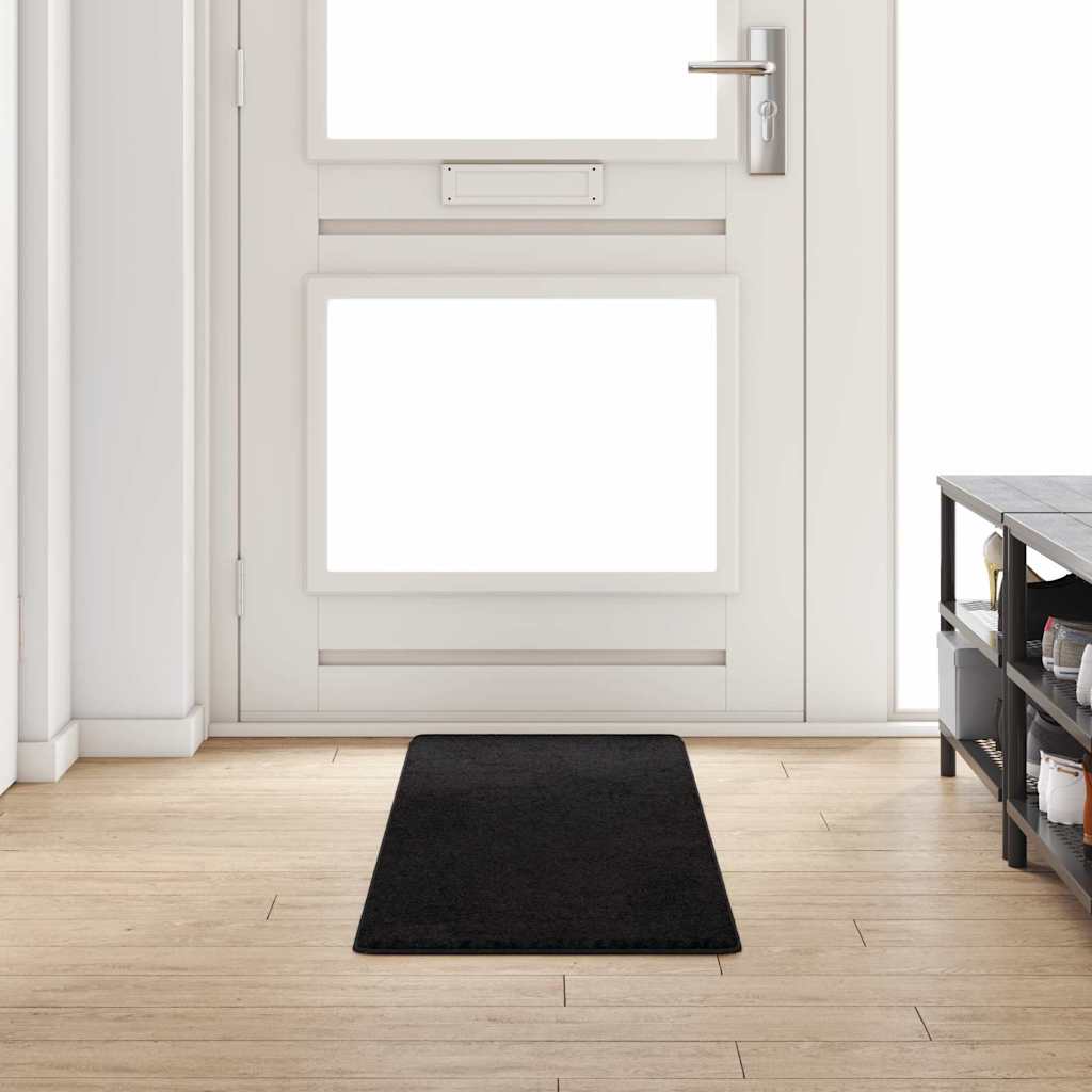 Runner de Alfombra Negro 50 x 200 cm | Leroy Merlin