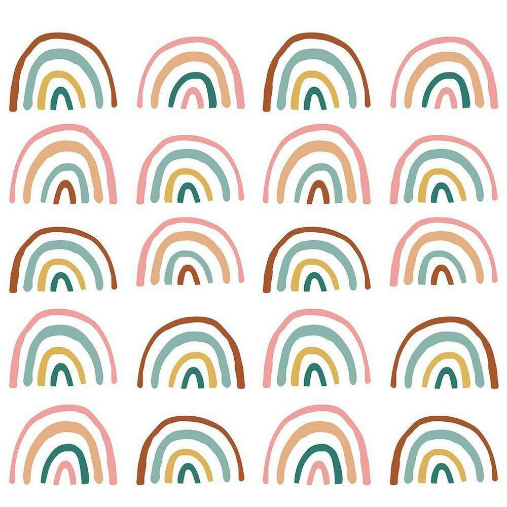 Stickers retro arc en ciel | Leroy Merlin