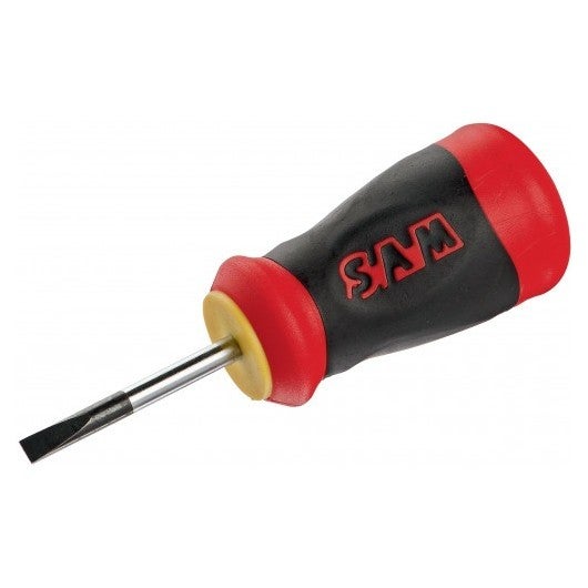 SAM OUTILLAGE - Tournevis S1 Fente électricien tom pouce lame ronde ...