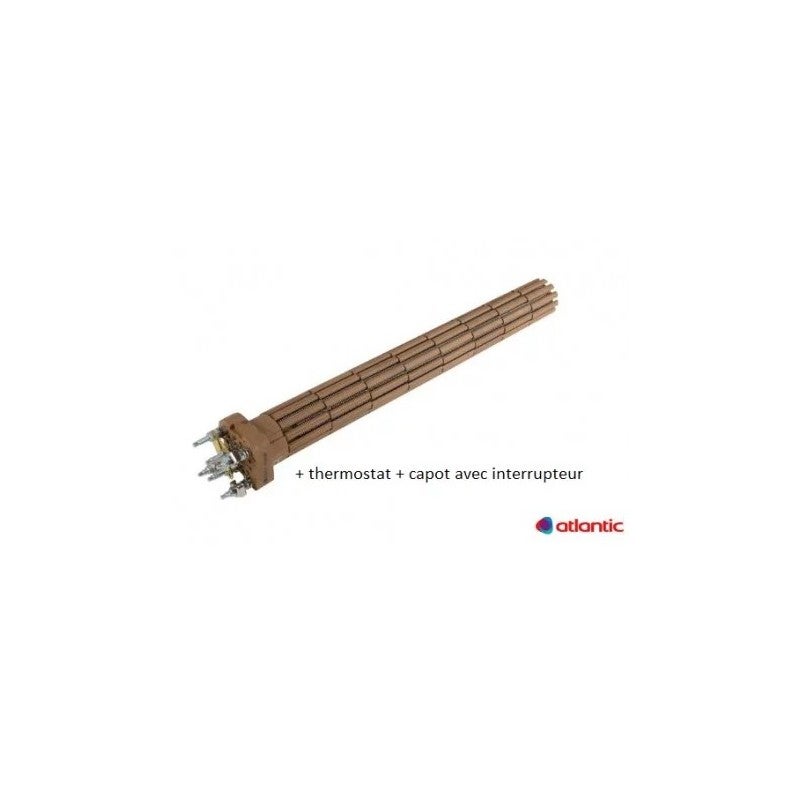 Kit Electrique Stéatite 2400W ATLANTIC TC Pour Ballon Echangeur ...