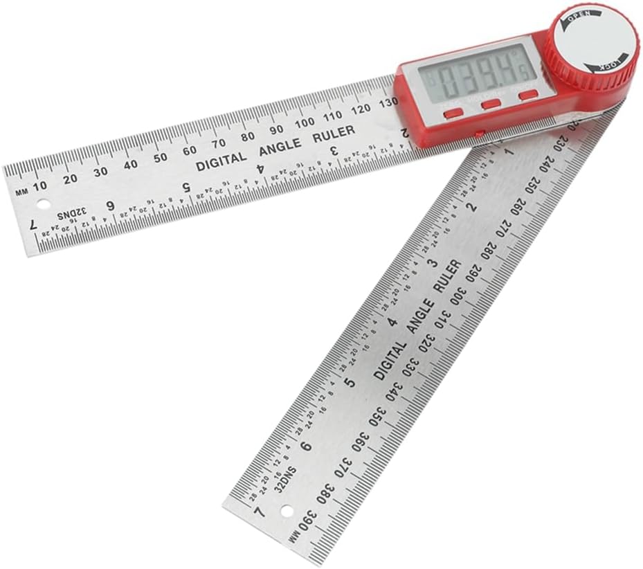 Règle d'angle numérique, règle à 360 degrés, inclinomètre, goniomètre ...