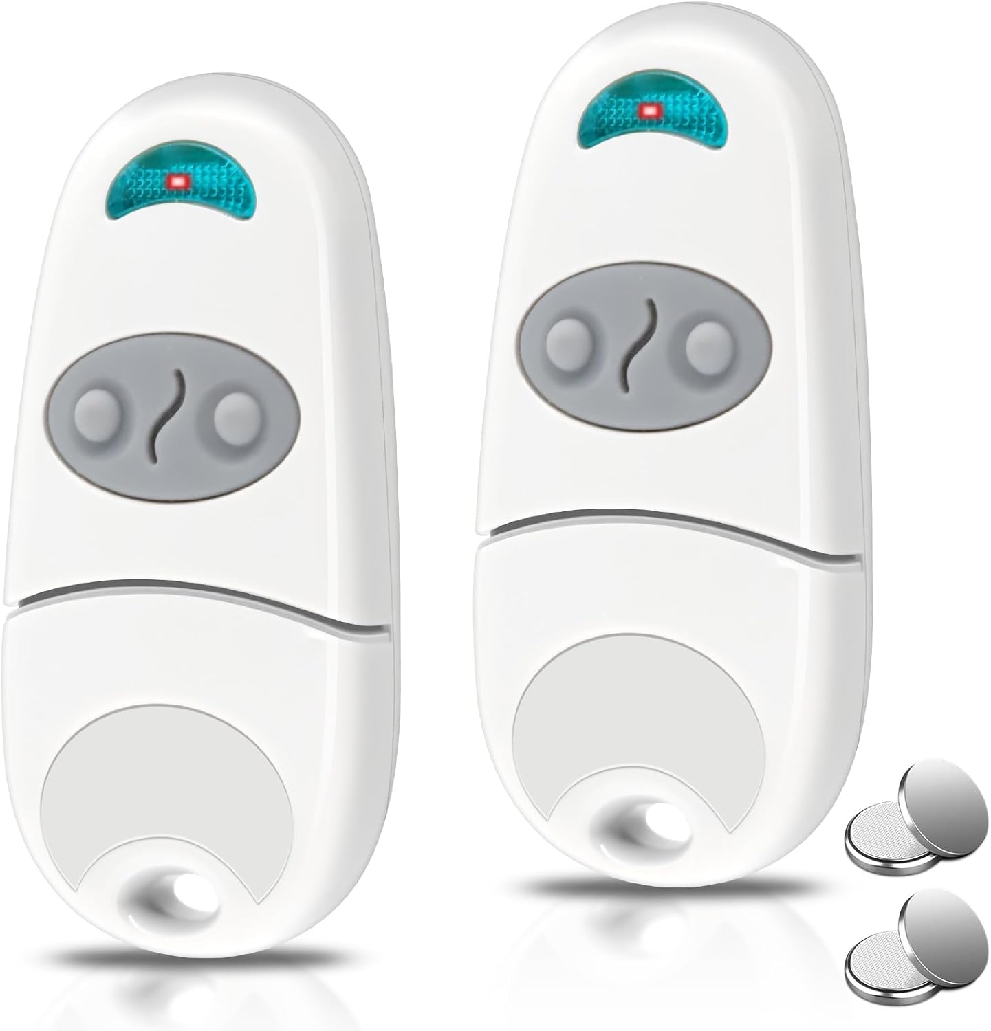 Télécommande pour Portail, 2 Packs télécommande Portail, télécommande 2 ...