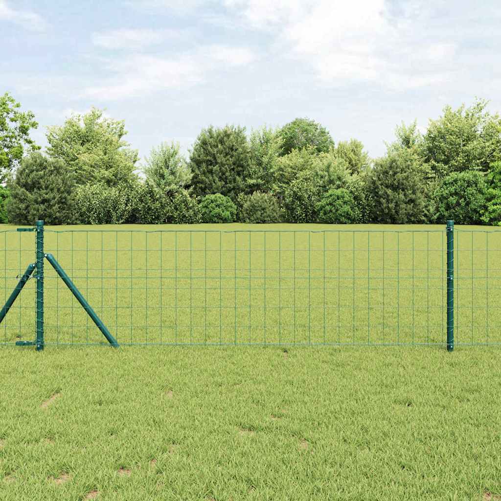 Clôture Euro Vert 0,6 x 50 m Fer revêtu de PVC | Leroy Merlin