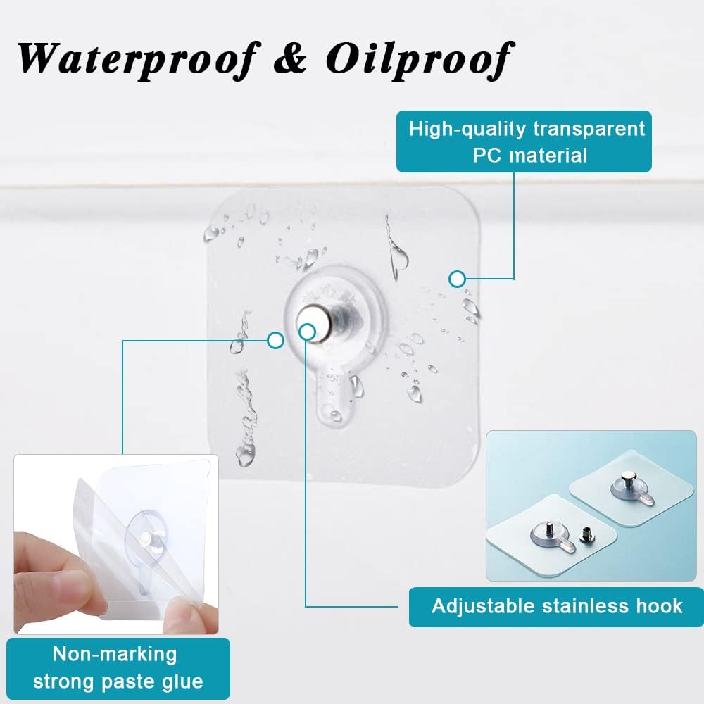 Lot 20 crochets adhésifs sans perçage – Accroche tableaux & cadres ...