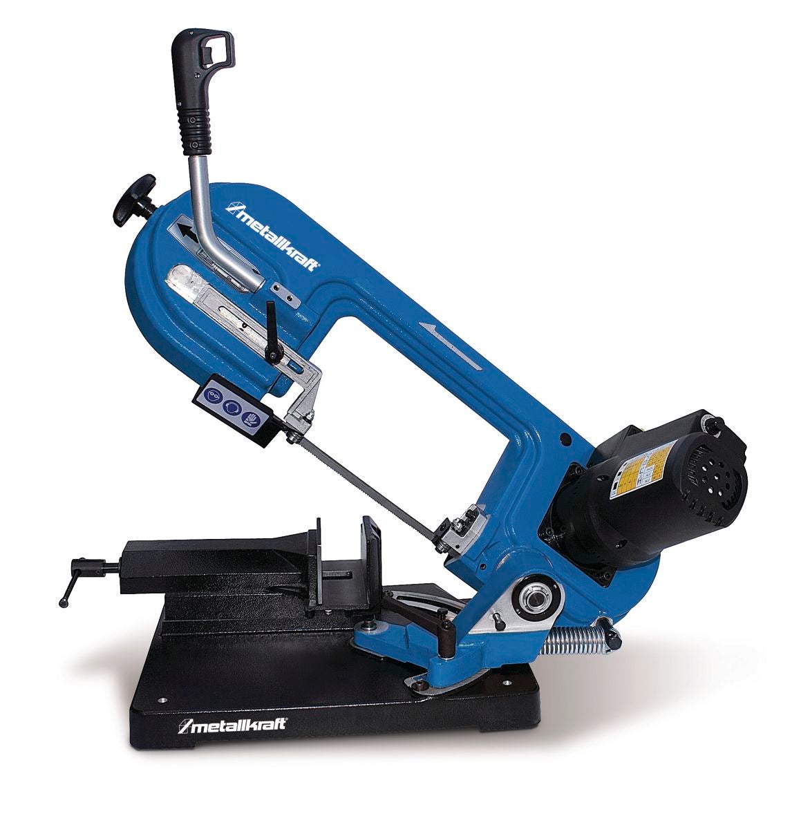 Scie à ruban portable à métaux 0-60 capacité de coupe ronde 150 mm 2 kW ...