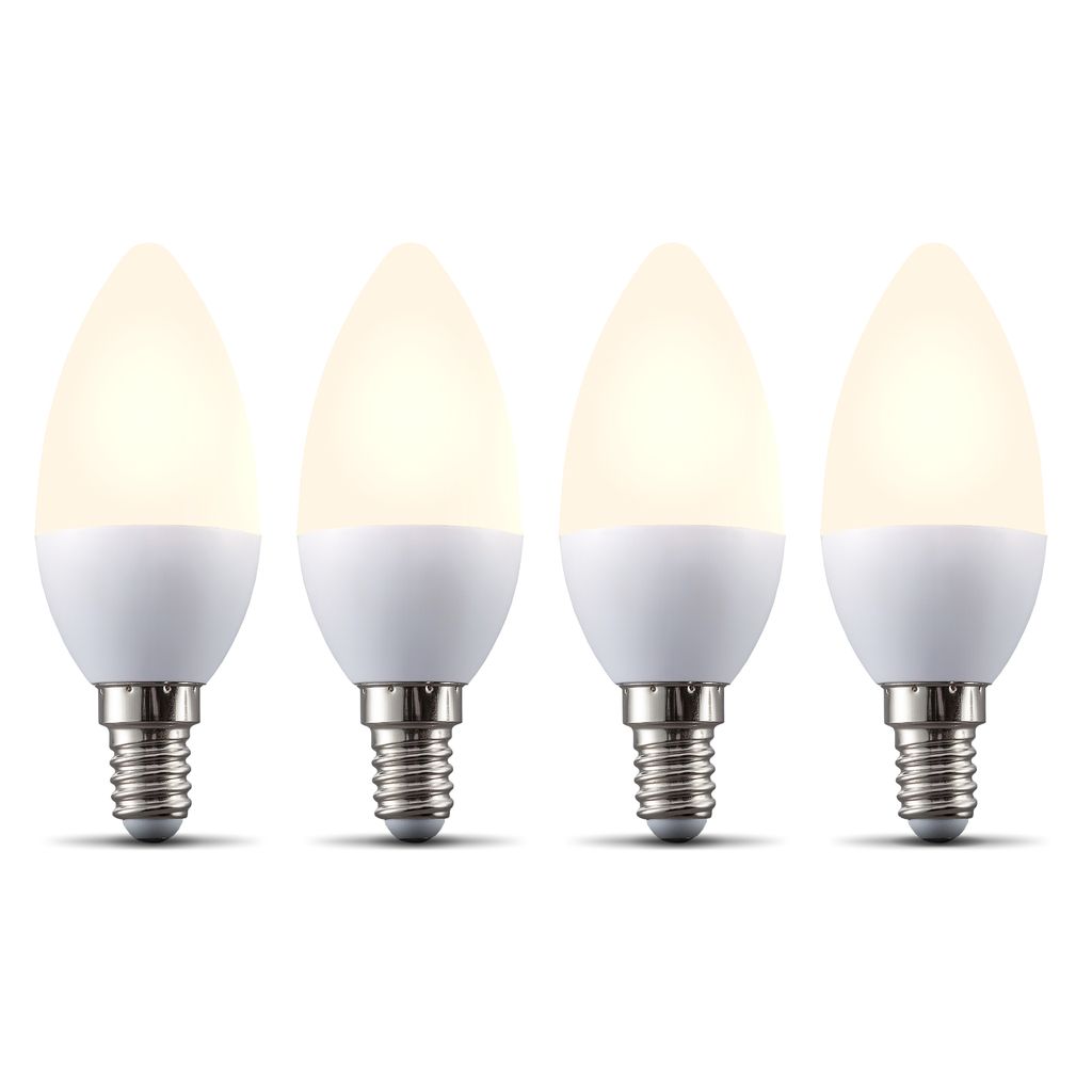 Lot de 4 ampoules connectées LED dimmables commande vocale par Appli compatibles Alexa Google ...