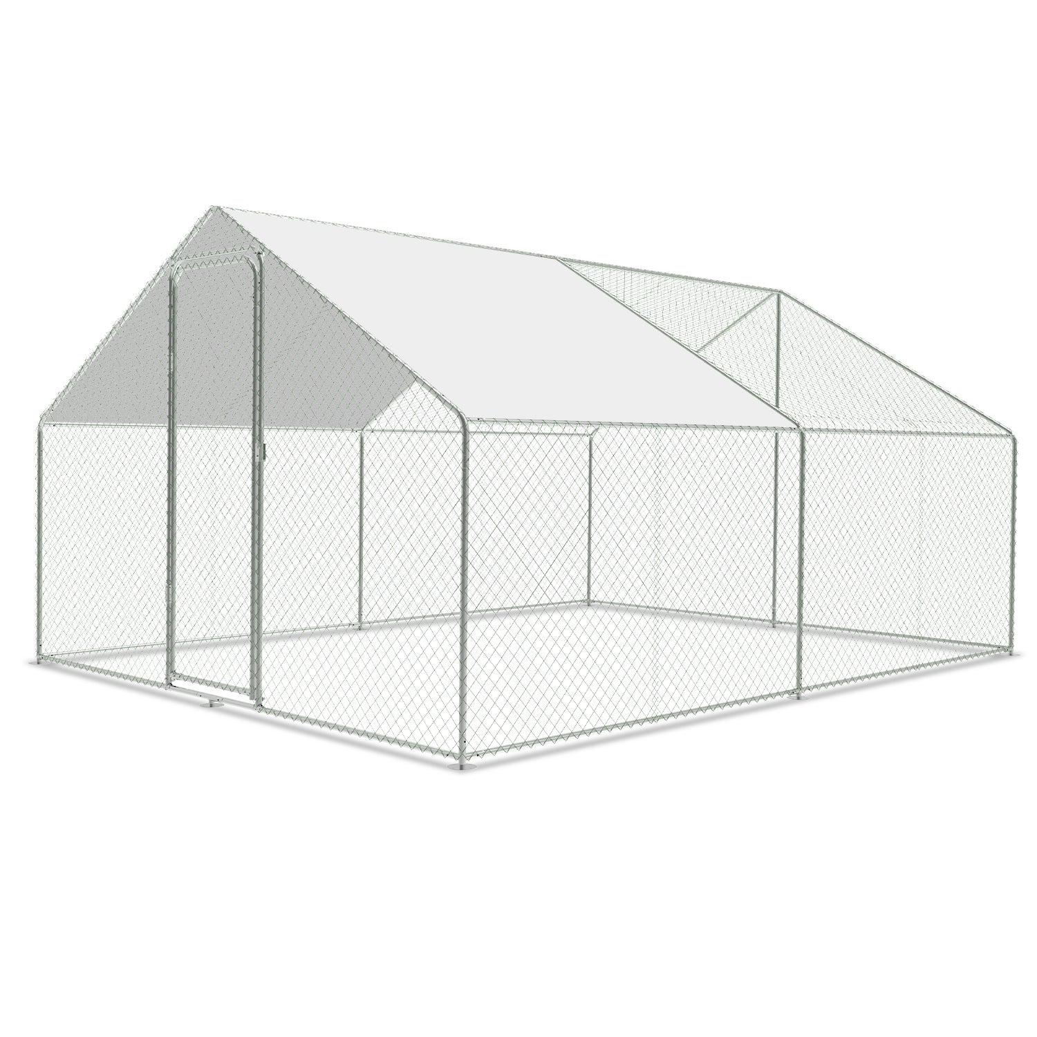 Recinto per Polli 12 m² Rete Metallica Acciaio Zincato, 4x3 M | Leroy ...