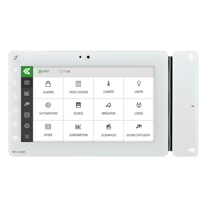 Moniteur 7" MAXI manager VIP blanc - COMELIT - 20003320W | Leroy Merlin