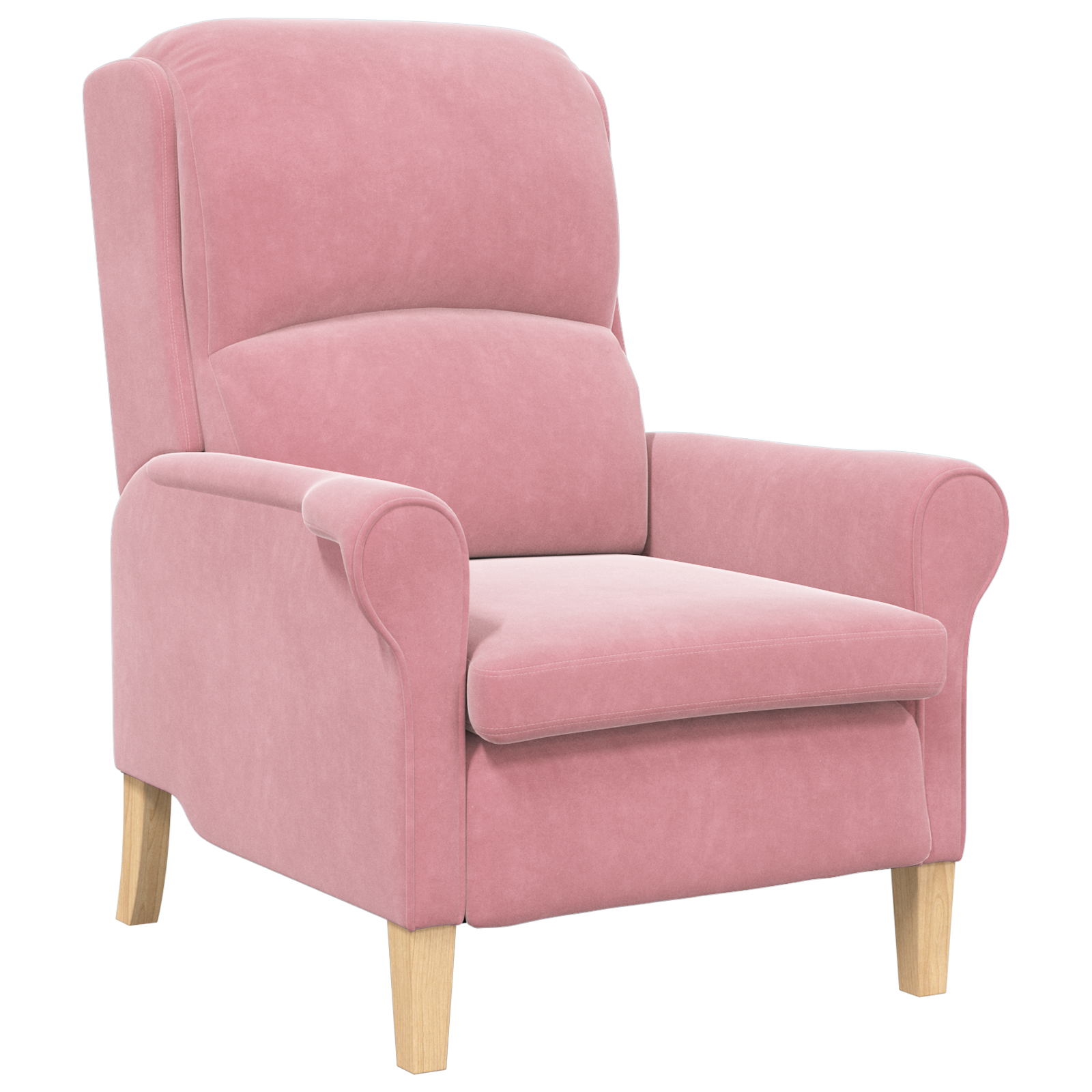 Fauteuil de Salon | Chaise de relax | Fauteuil Rose Poussiéreux Rose ...