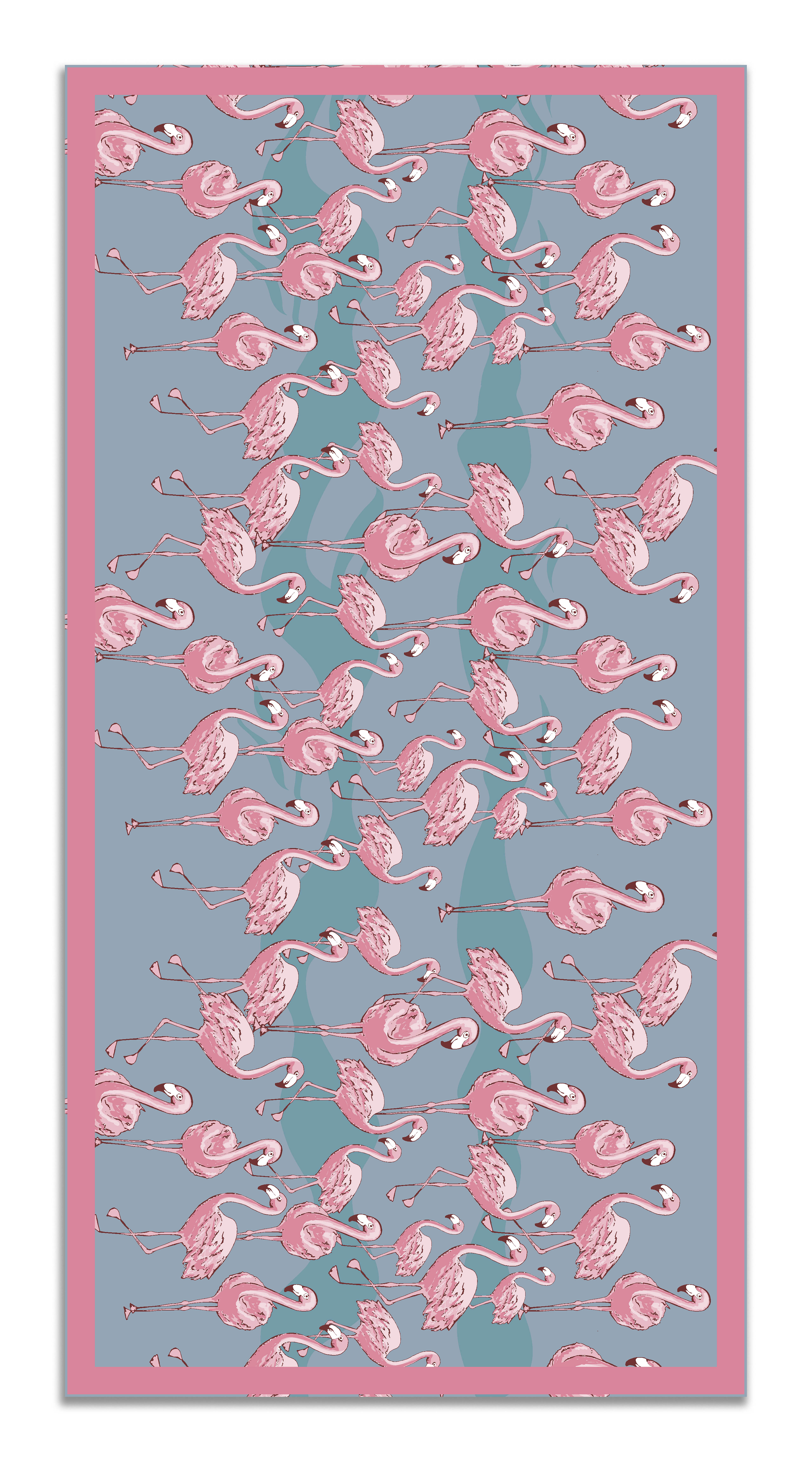 Panorama Tapis du Sol - Modèle Flamingo 80x200 cm - Tapis Vinyle ...