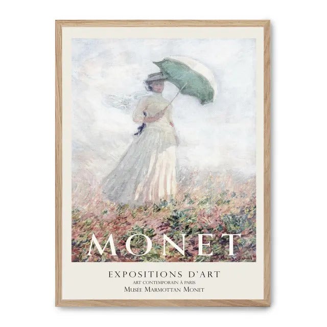 Femme avec parapluie je peins | Leroy Merlin