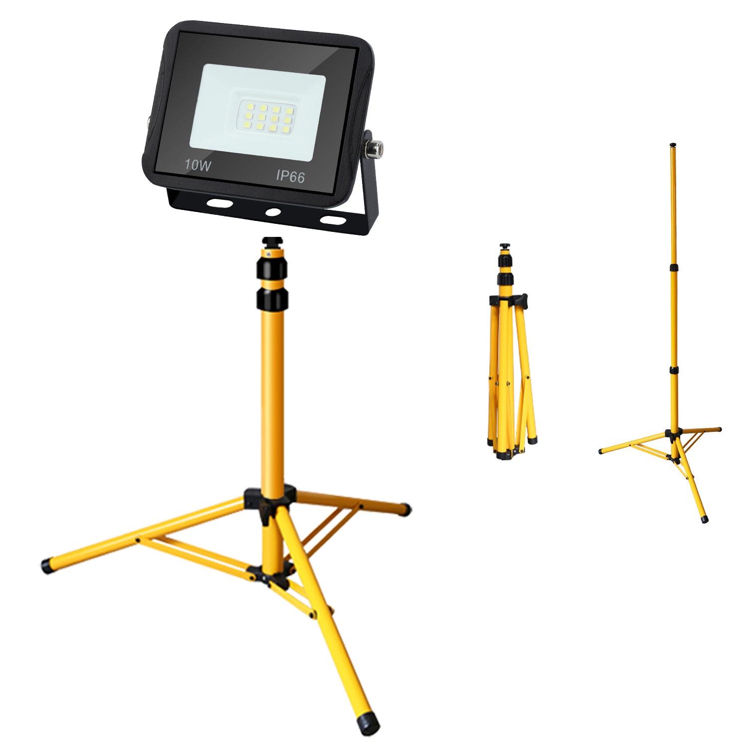 Focos exteriores led, con trípode, focos exteriores impermeables Garaje ...