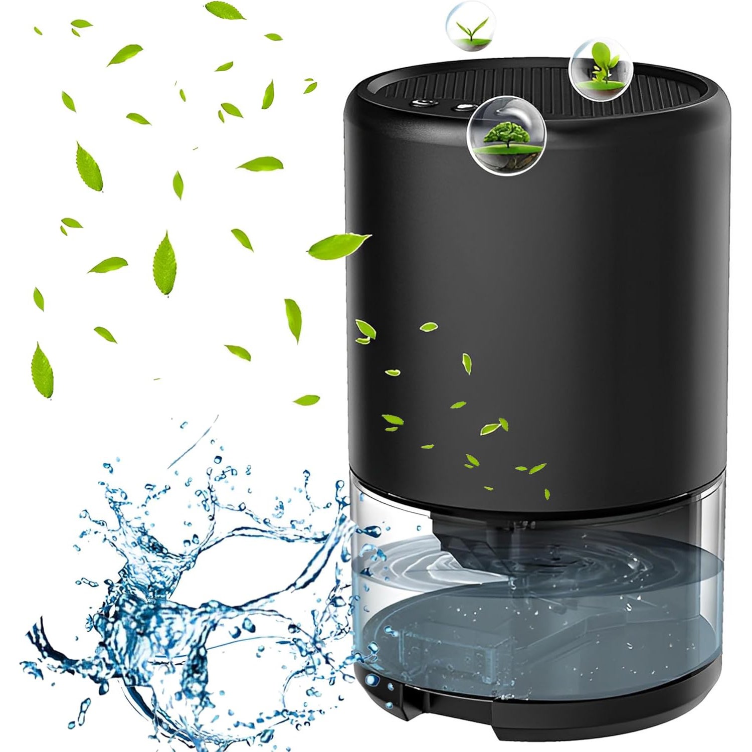 Déshumidificateur domestique 1000ML avec lumière LED 7 couleurs ...