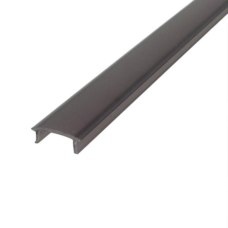Diffuseur noir pour profilé de 17mm (2m) | Leroy Merlin