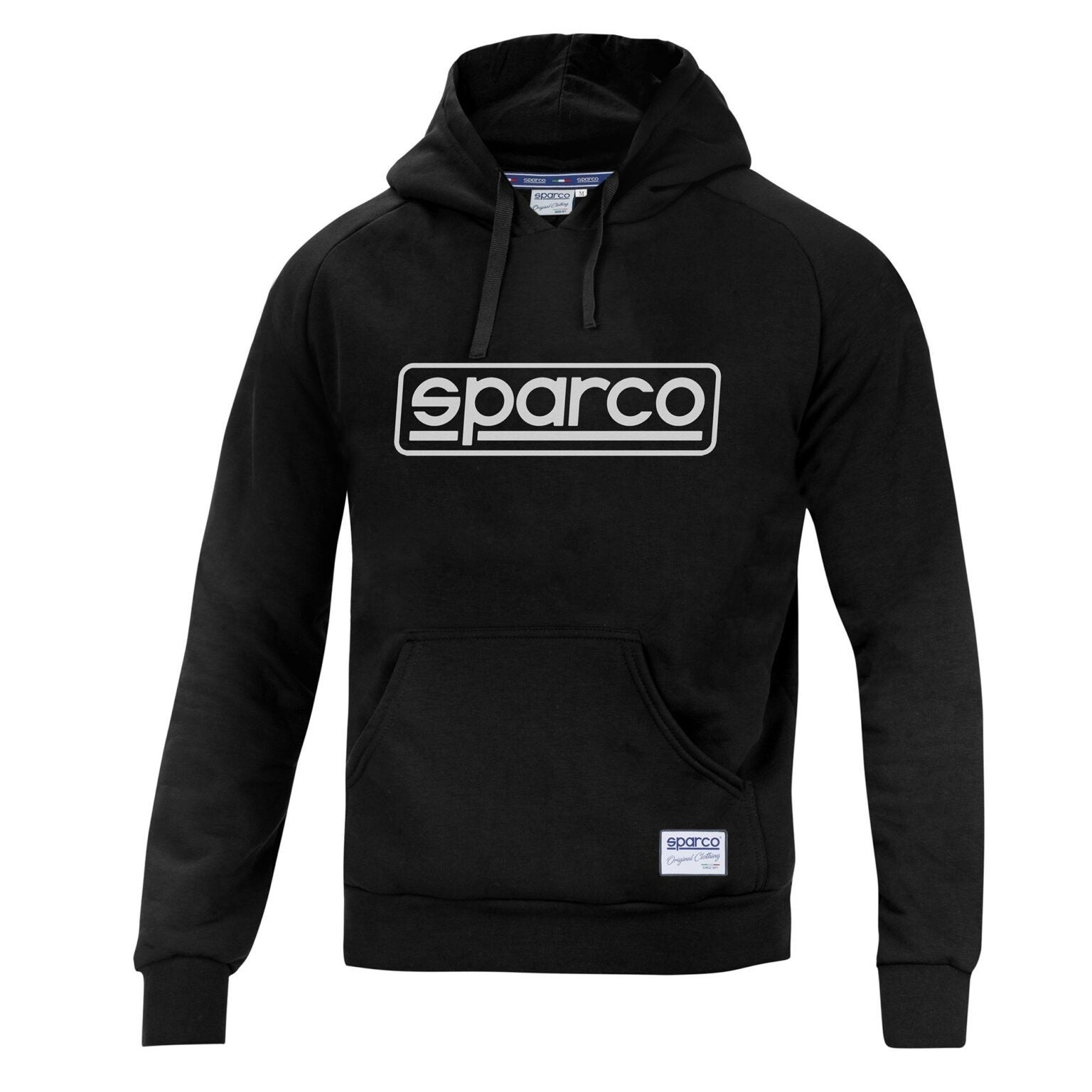 SUDADERA SPARCO MARCO NEGRO CON CAPUCHA TALLA XXL | Leroy Merlin