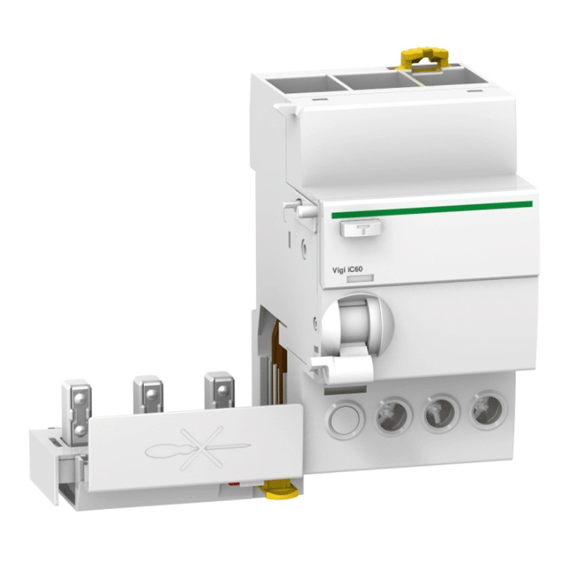Schneider Bloc RCD 3P 25A 30mA AC 3 modules | Bricoman