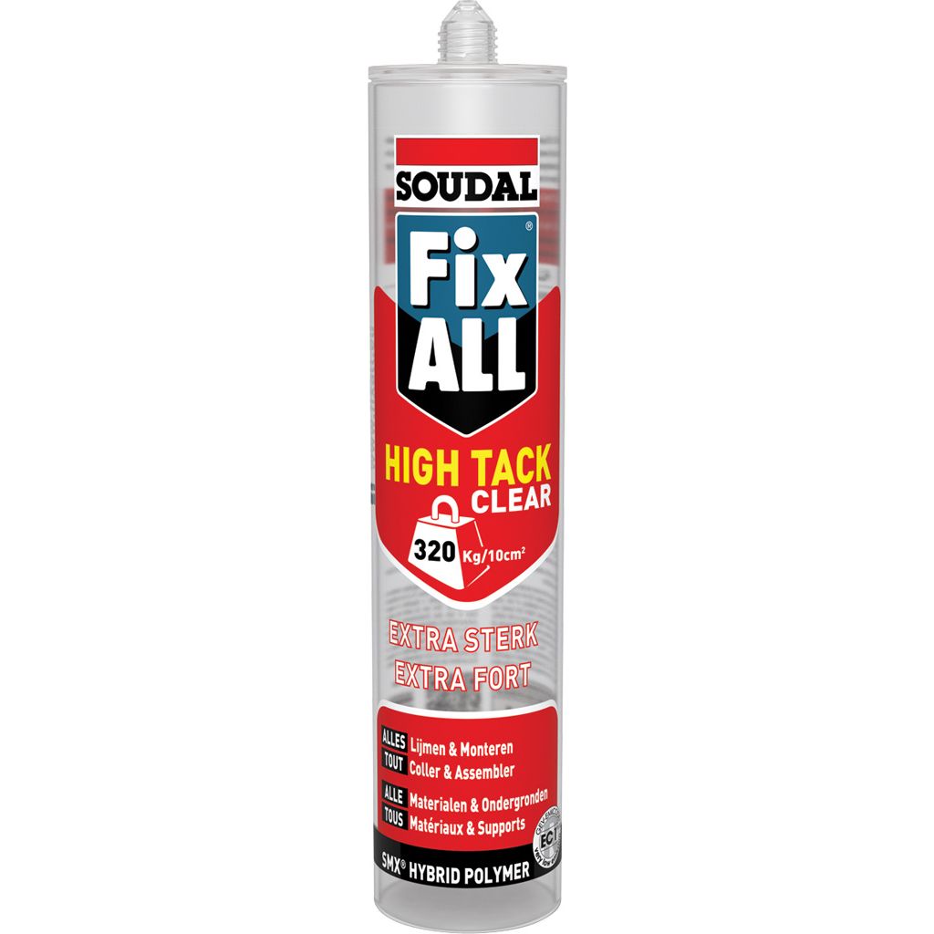Fix All High Tack Clear - Sellador adhesivo de polímero híbrido ...