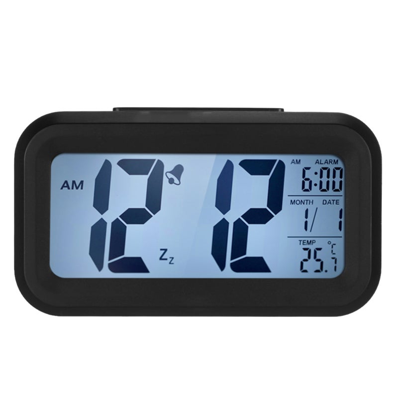 Horloge Numérique LED, Réveil avec Répétitif, Éclairage à Capteur ...