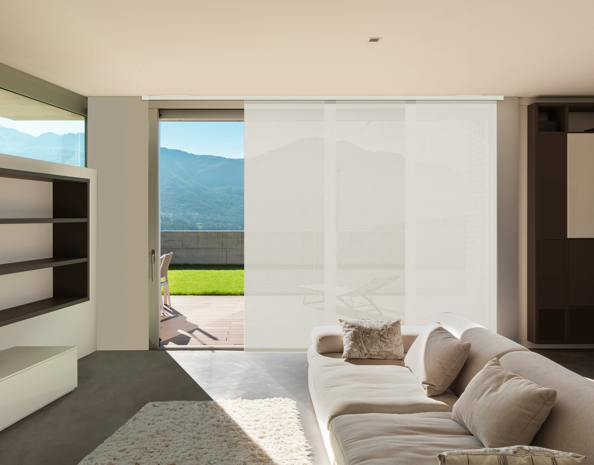 Kit Panneau Japonais (Panneau coulissant) Screen Blanc 144x270cm ...