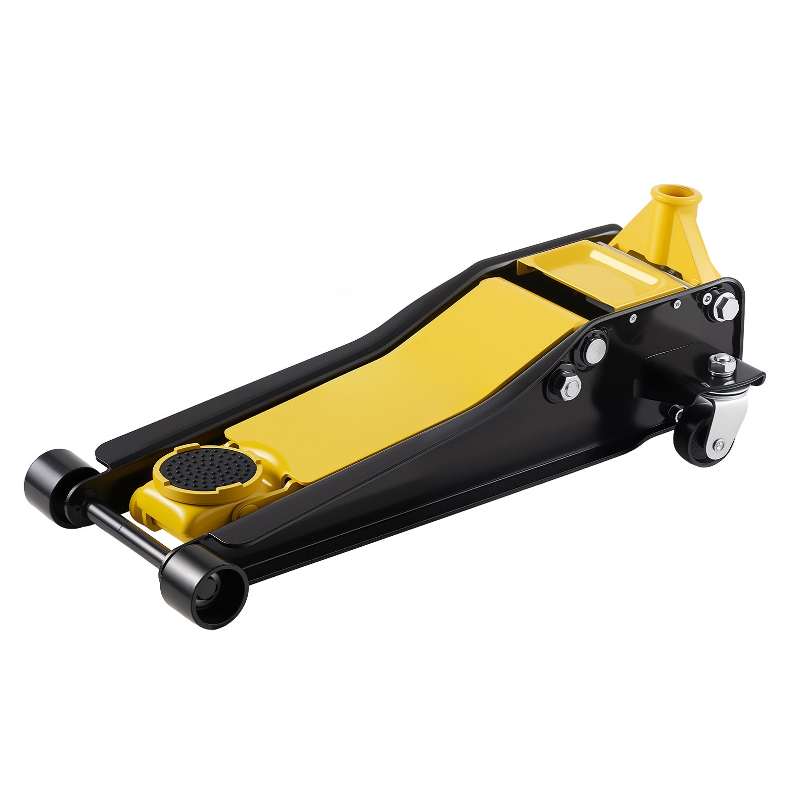Cric hydraulique manœuvre SucceBuy 3 T, cric rouleur avec une plage ...