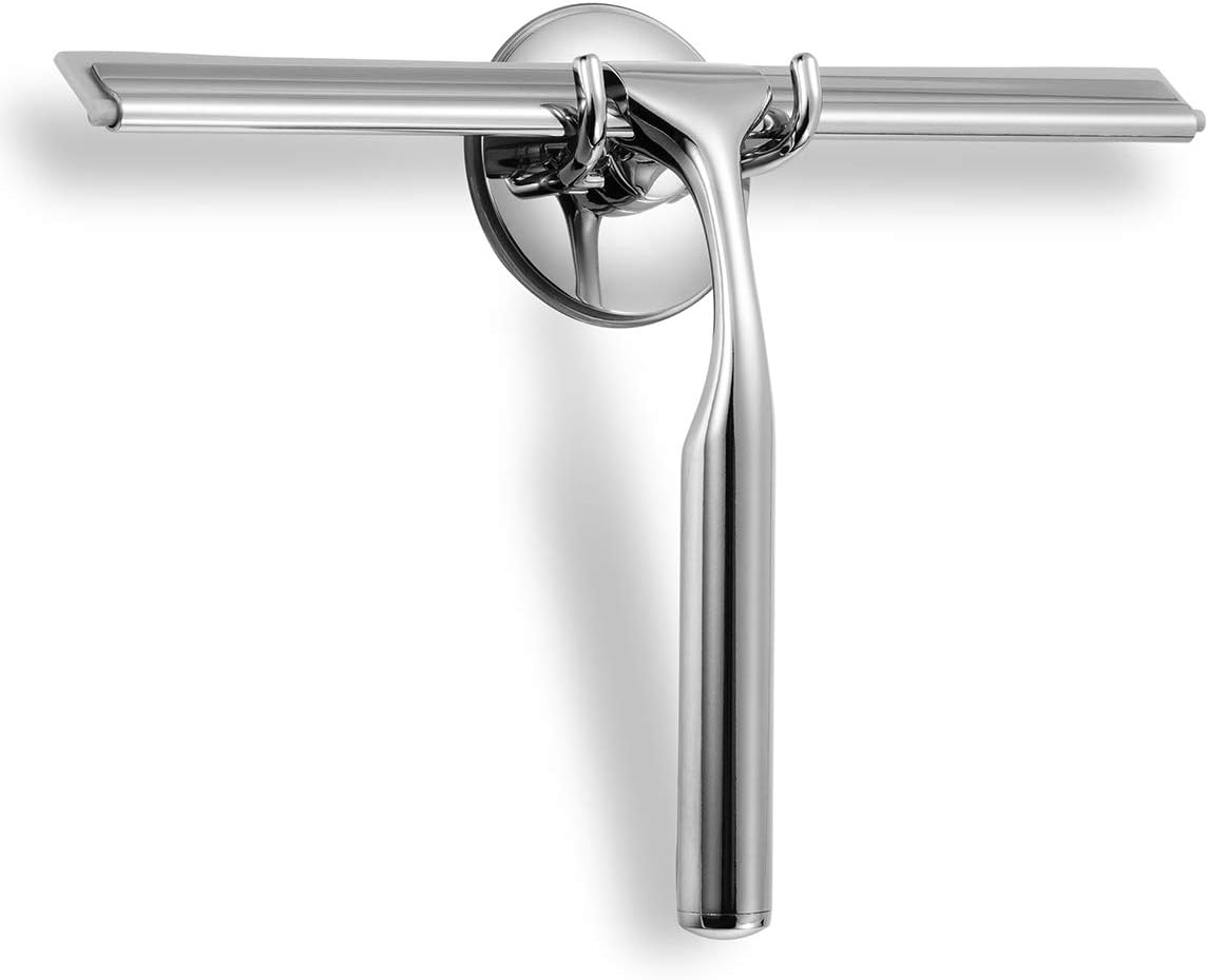 Limpiador de ducha de acero inoxidable con ventosa fuerte para espejos ...