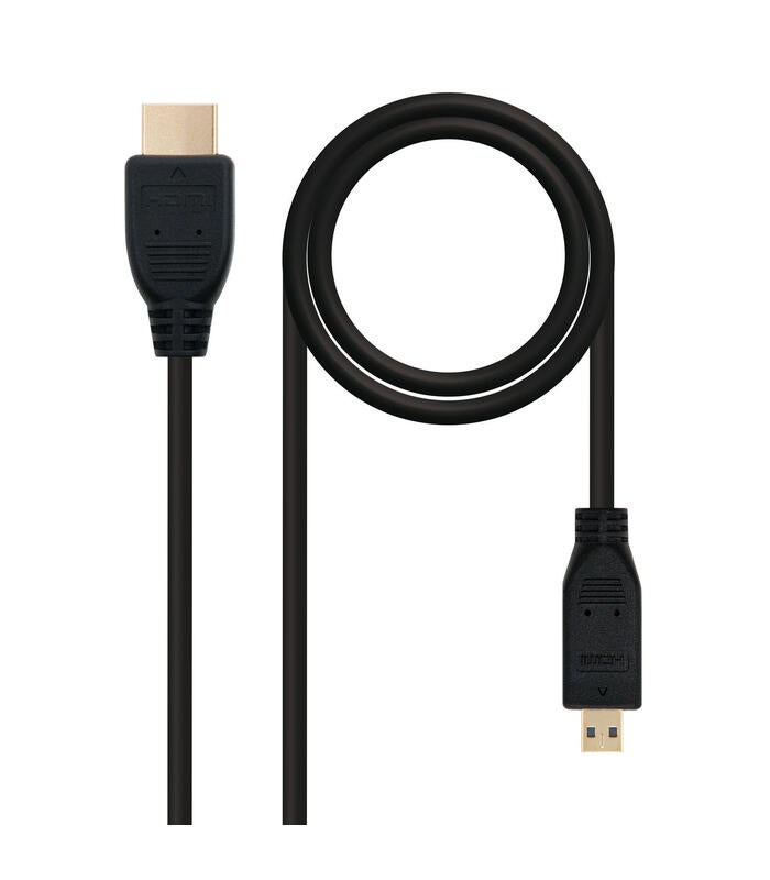 Cavo micro HDMI nanocavo v1.4 (alta velocit /hec), a/md/m, 0,8 m ...