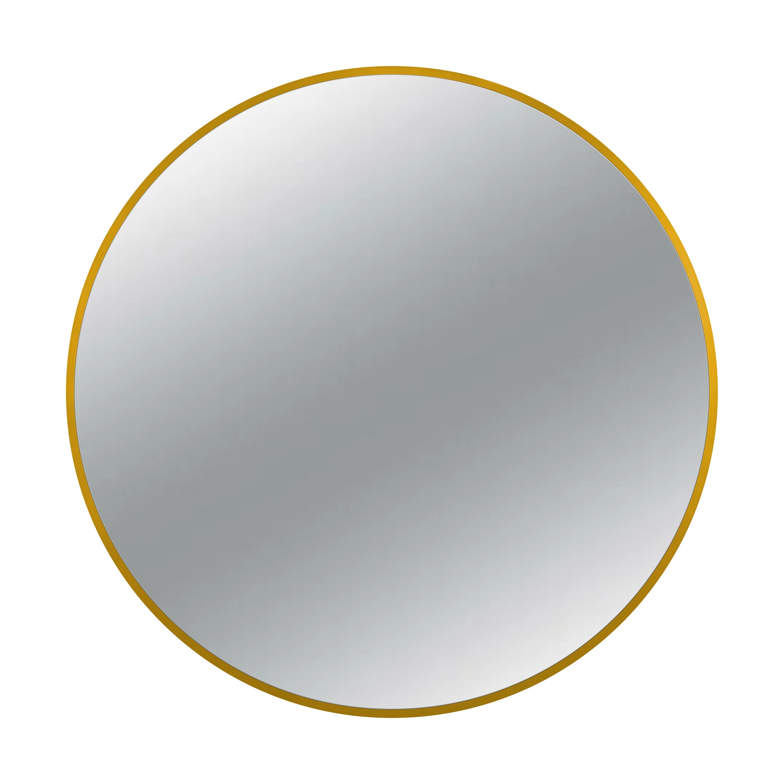 BALNEO - miroir de salle de bain rond doré CORINA GOLD 60 cm - miroir ...