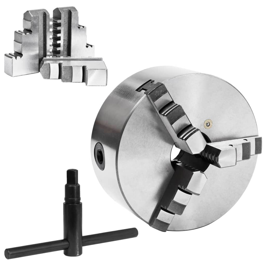 Mandrino autocentrante a 3 griffe in acciaio da 160 mm | Leroy Merlin