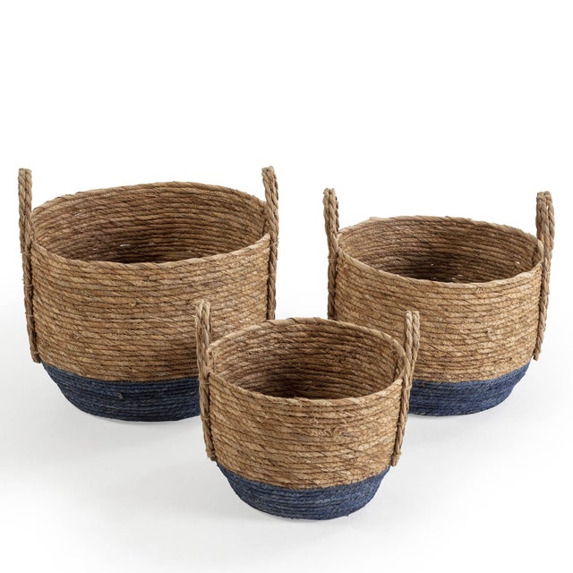 Cestas de mimbre: almacenaje con encanto natural