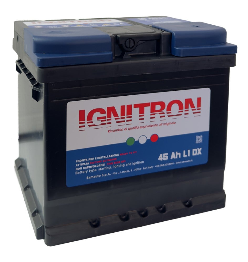 BATTERIE DE VOITURE 'IGNITRON TRADITIONAL' 55 AH - mm 207 x 175 x 190 | Leroy Merlin