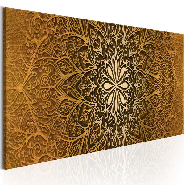 Tableau Zen Golden Finesse 135x45 cm | Leroy Merlin