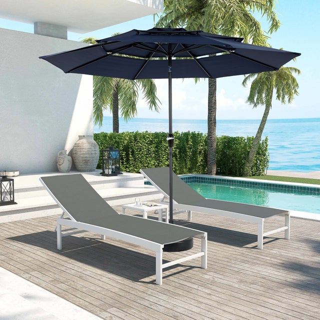 Parasol sans manivelle au meilleur prix | Leroy Merlin