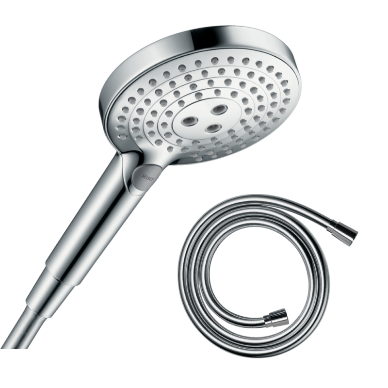HANSGROHE Raindance Select S EcoSmart 120 soffione a 3 getti cromo + 1 ...