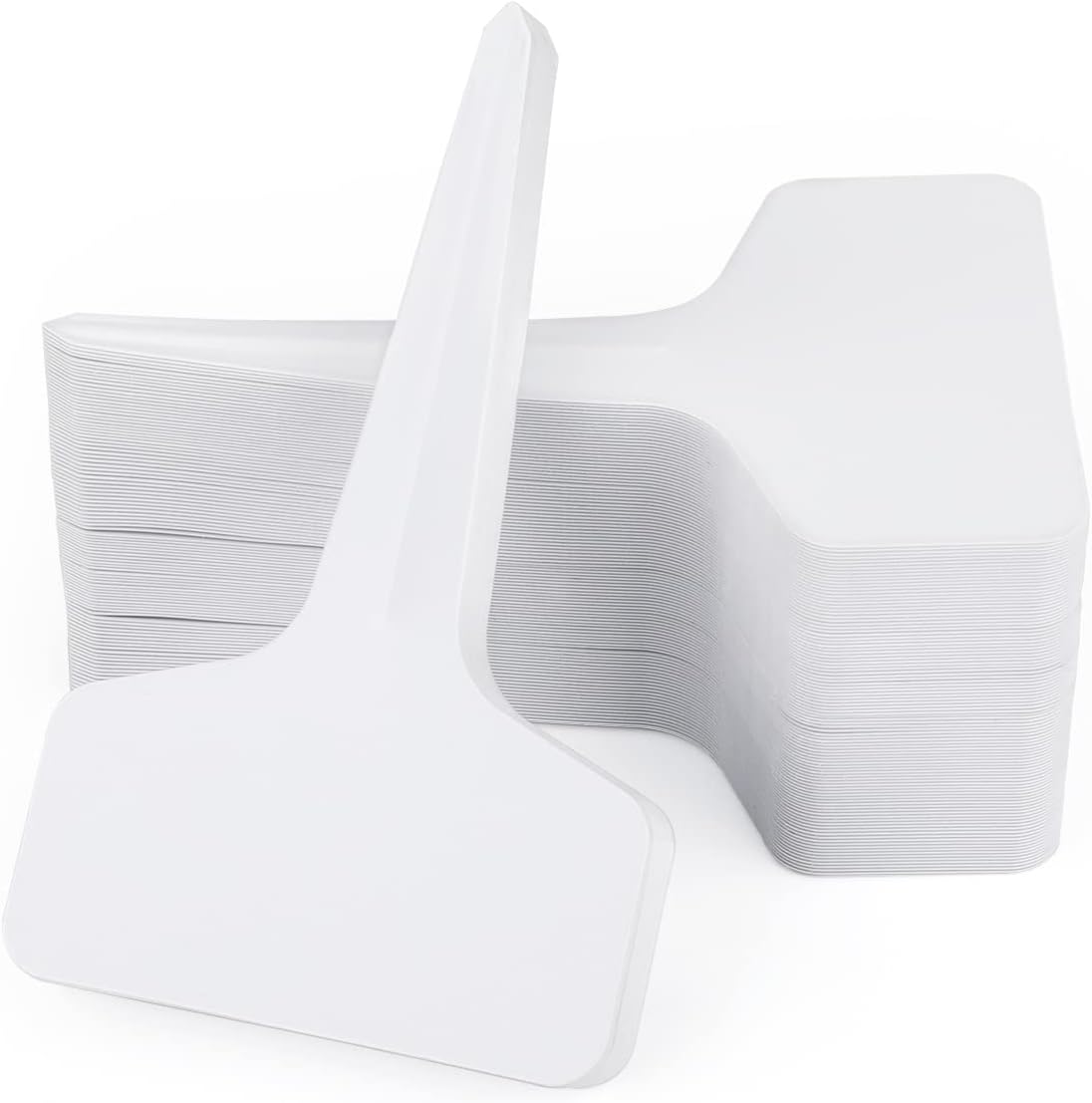 100 étiquettes en plastique et stylo pour semis, blanches, pour herbes ...