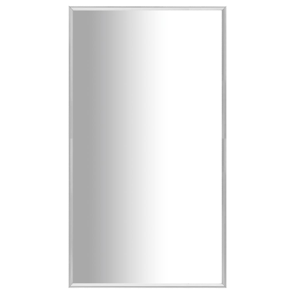 VidaXL Espejo plateado 80x60 cm | Leroy Merlin