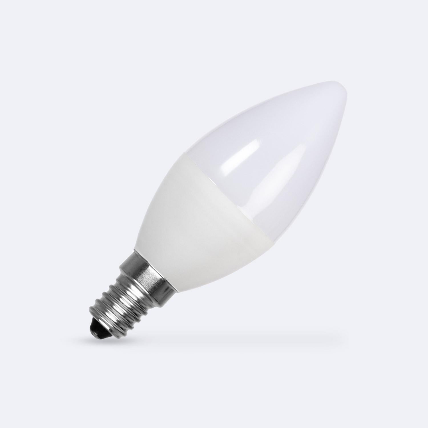 Ampoule LED 12/24V E14 5W 450 lm C37 Blanc froid No Flicker 6000K ...