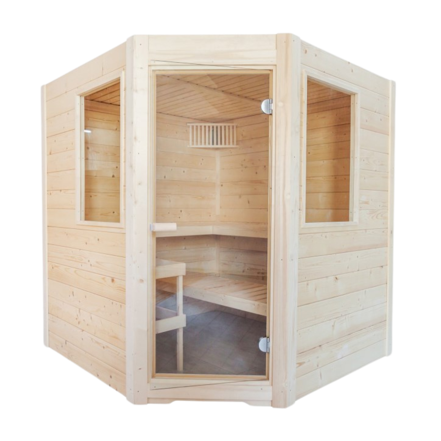 Sentiotec Sauna interior Basic Corner | Leroy Merlin