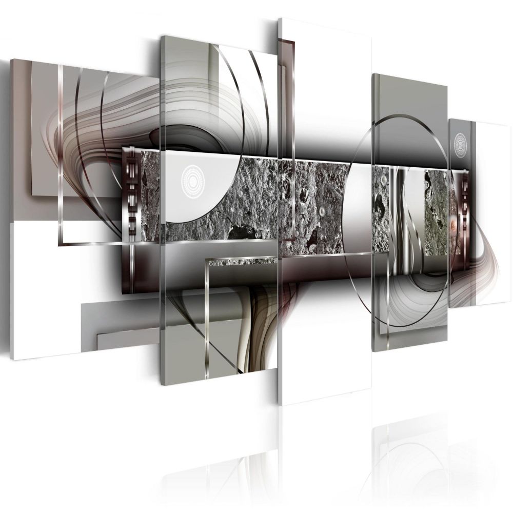 Tableau - Abstract Structure 200x100 Artgeist cm | Leroy Merlin