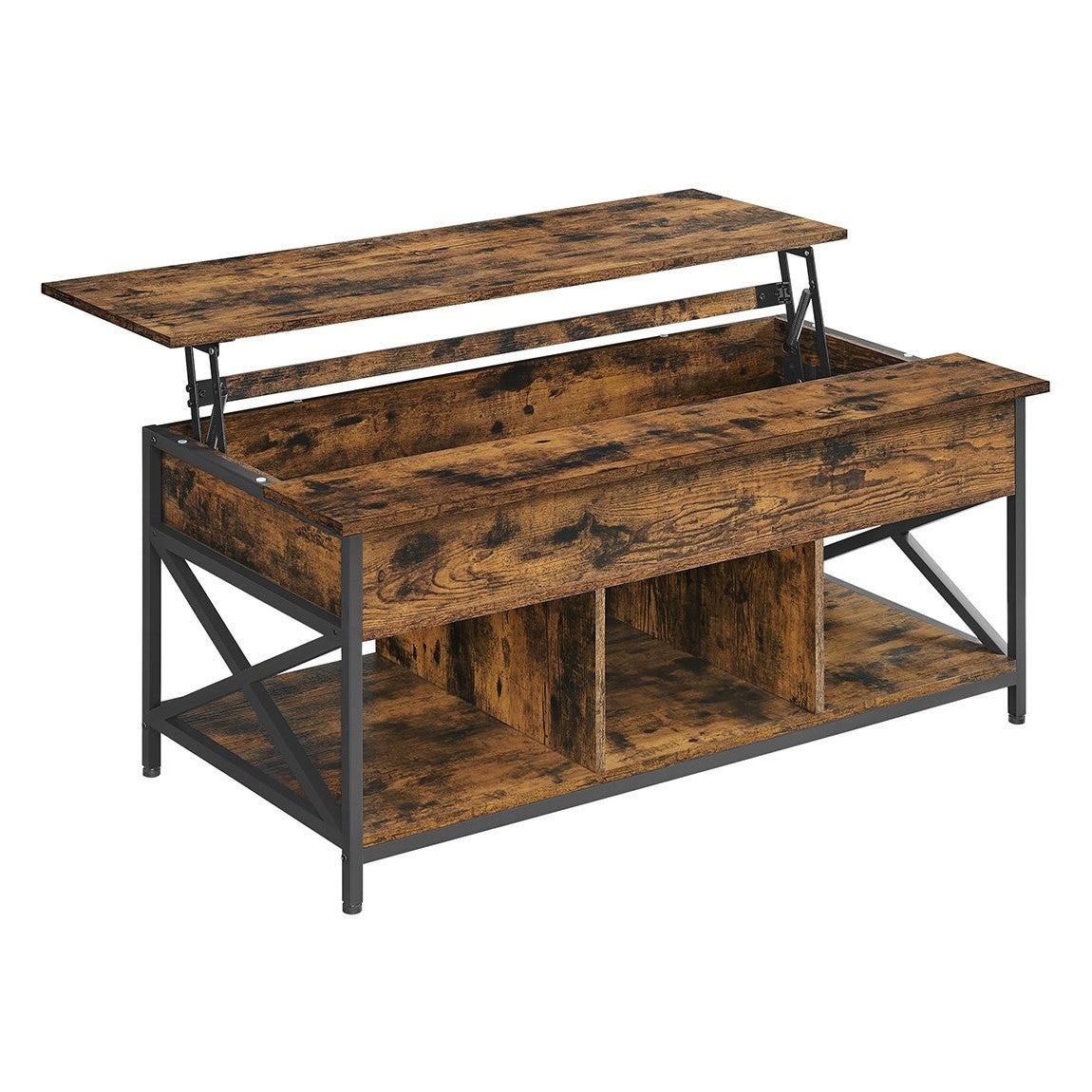 VASAGLE Table basse, table de salon réglable en hauteur, table basse ...