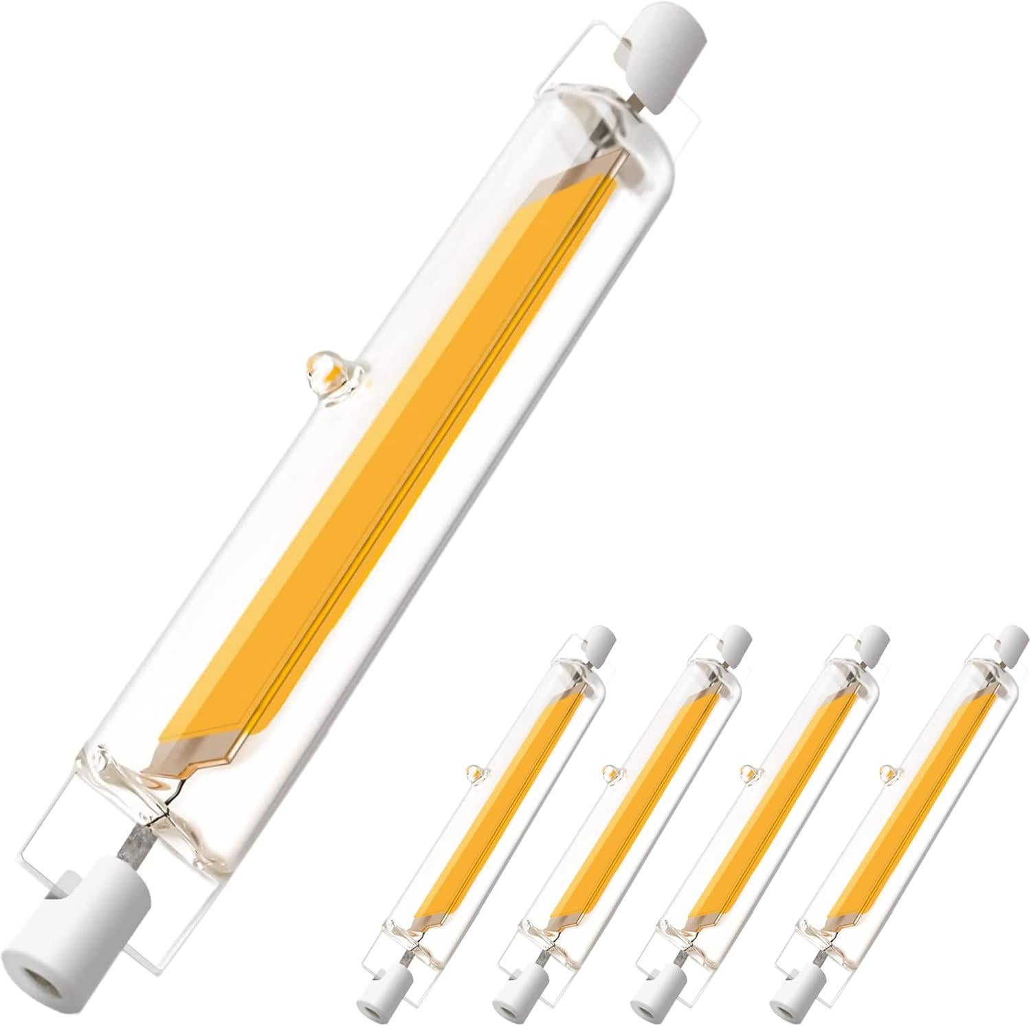 Ampoule Halogene, Ampoule LED R7S 118mm,6000K,13W ,110V(Pack 5) | Leroy ...