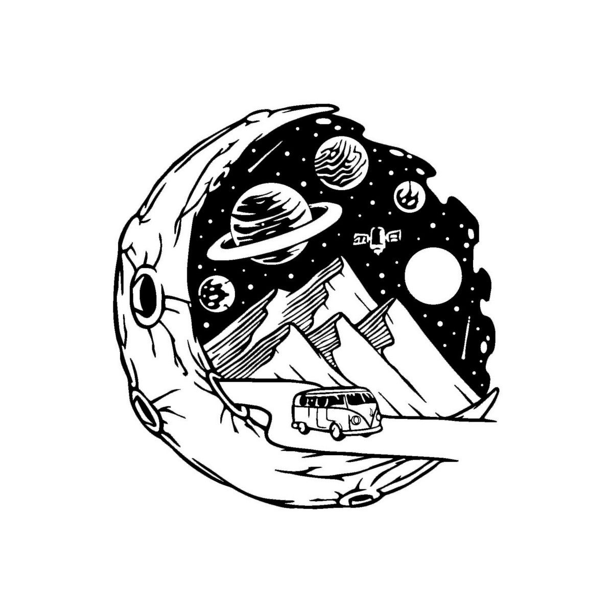 Decoración de Metal Cosmo 5, Metal, Negro, EPIKASA | Leroy Merlin